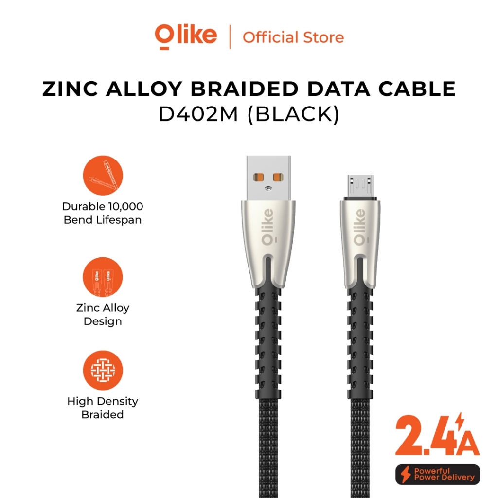 Olike D402 D402M USB MICRO DATA CABLE | Shopee Malaysia