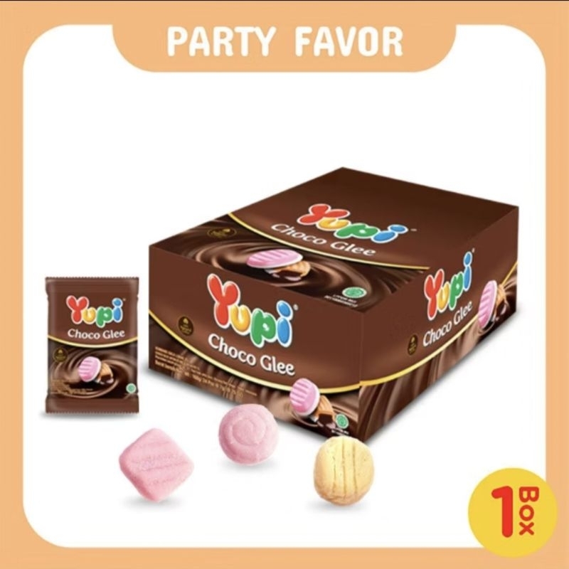 Yupi CHOCO GLEE 1 BOX CONTAINS 24 PACKS | Shopee Malaysia