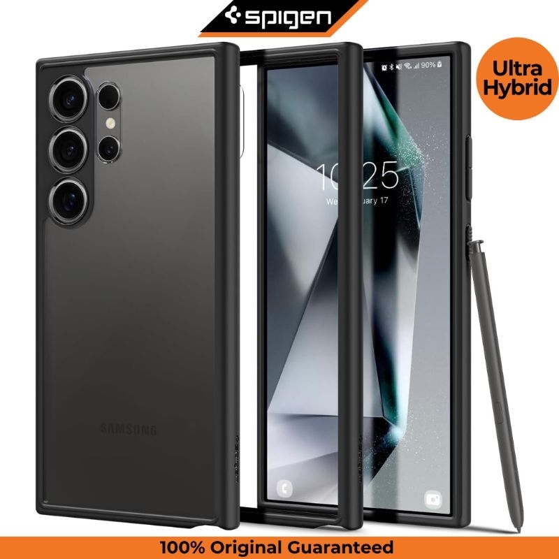 Case Samsung Galaxy S24 Ultra 5G Spigen Ultra Hybrid Clear Armor Anti Crack Casing | Shopee Malaysia