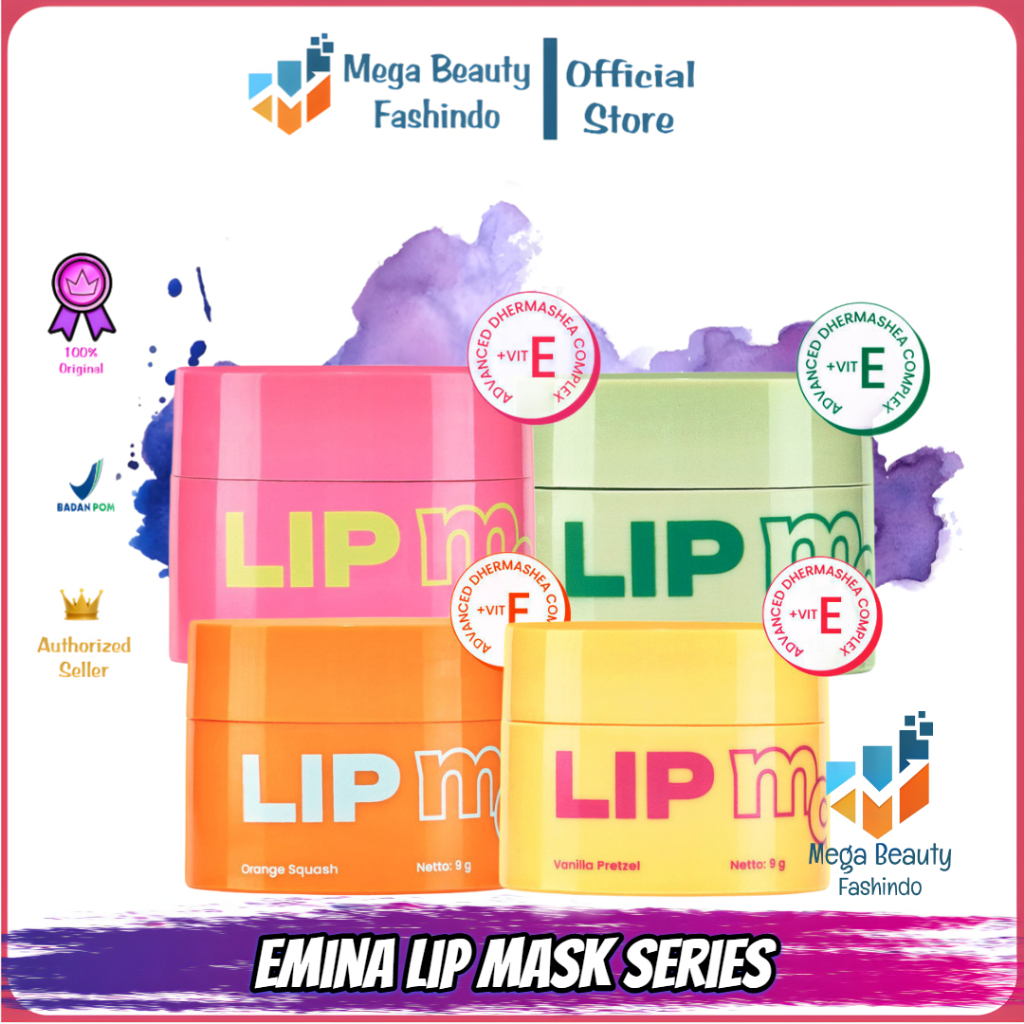 Emina Lip Mask Series 9g | Moist Lip Care Mask | High-moise Tech ...
