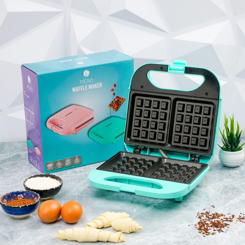 MESIN Pero Waffle Maker Waffle Maker Machine Aqua Mint Waffle Tool ...