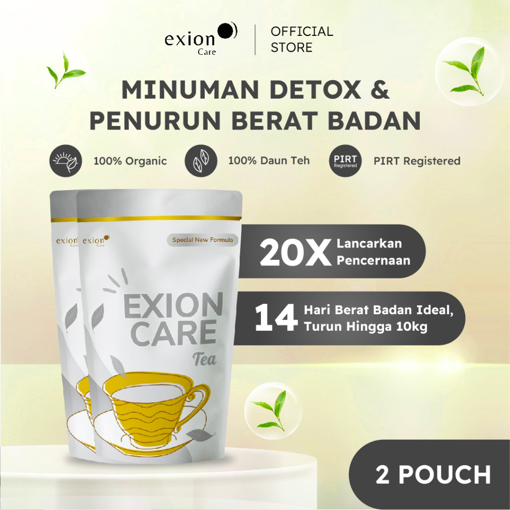 Exioncare Gold Series 2 Pouch - Contains 20 Tea Bags | Diet Tea | Detox ...