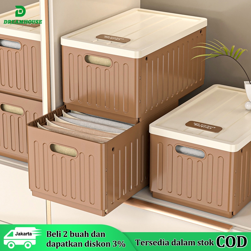 Container Box Storage Organizer Box Large Jumbo Multifunctional Storage ...