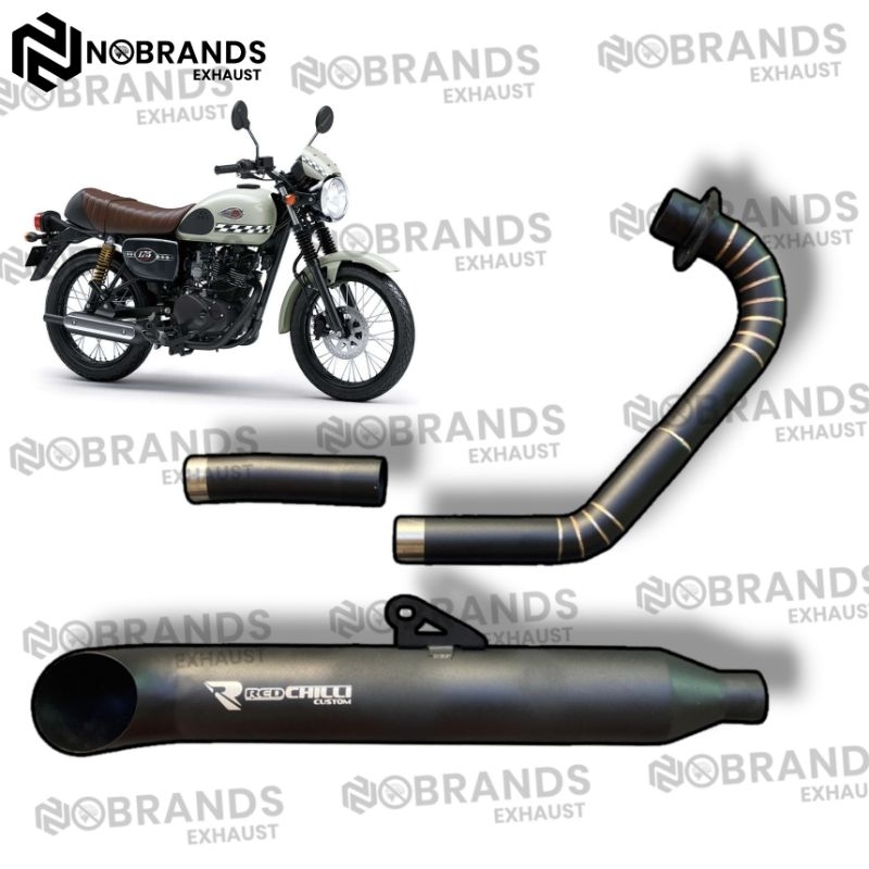 W175 Kawasaki W175 Exhaust Type Full System | Shopee Malaysia