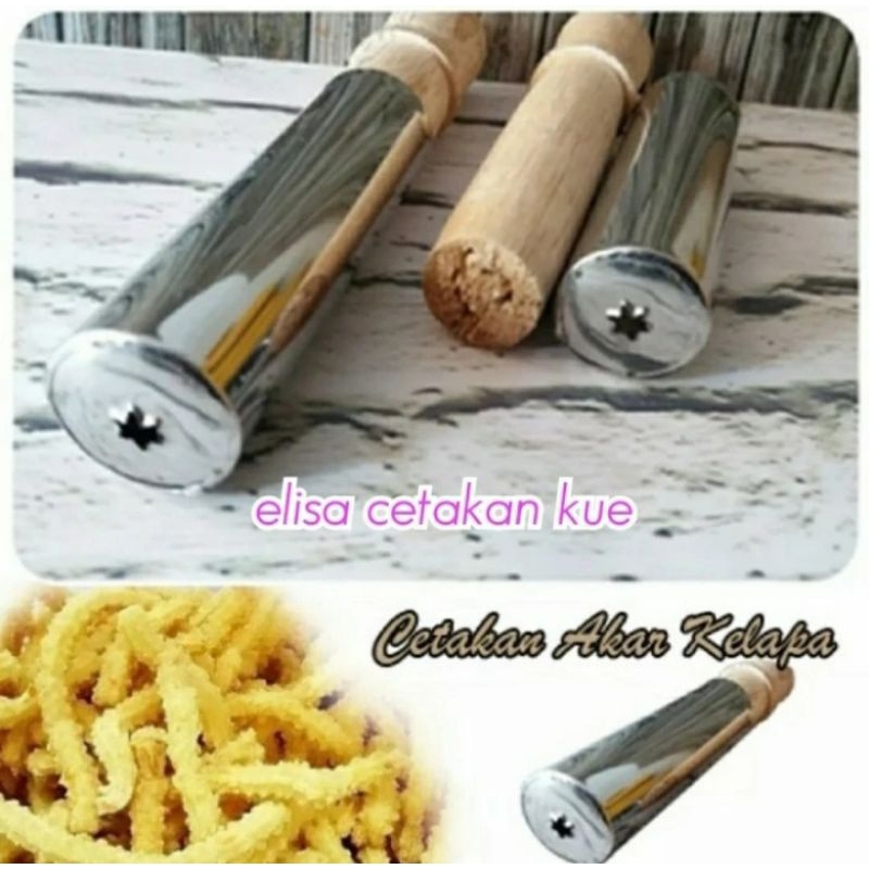 Traditional stainless steel coconut root mold | Shopee Malaysia