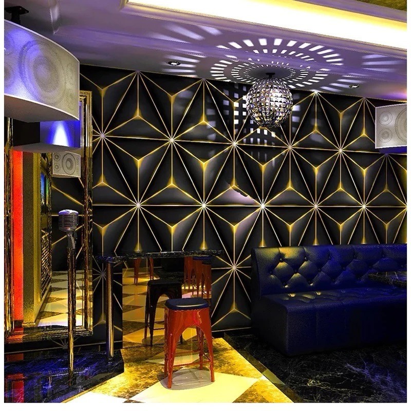 Gold Gem Wall Wallpaper Size 8m to 10m x 45cm | Shopee Malaysia