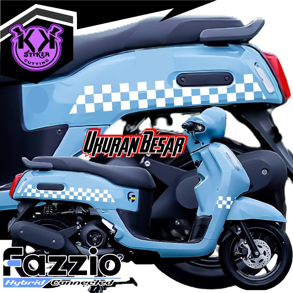 Sc.601a/spring CUTTING/STICKER CUTTING/FAZZIO STICKER/YAMAHA FAZZIO ...