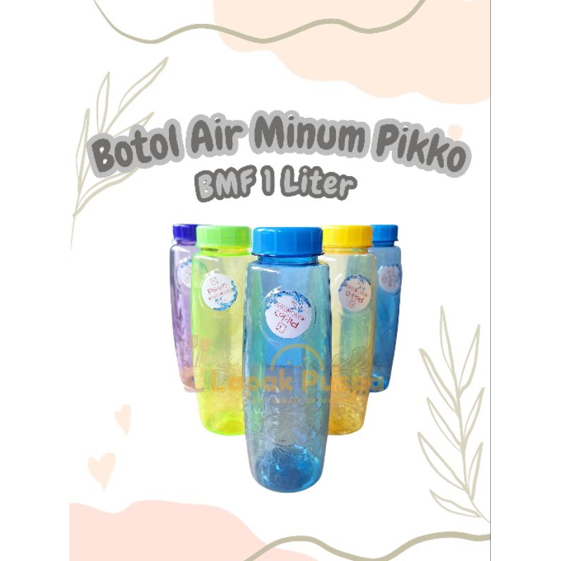 Pikko 1 liter long tube drinking water bottle | Shopee Malaysia