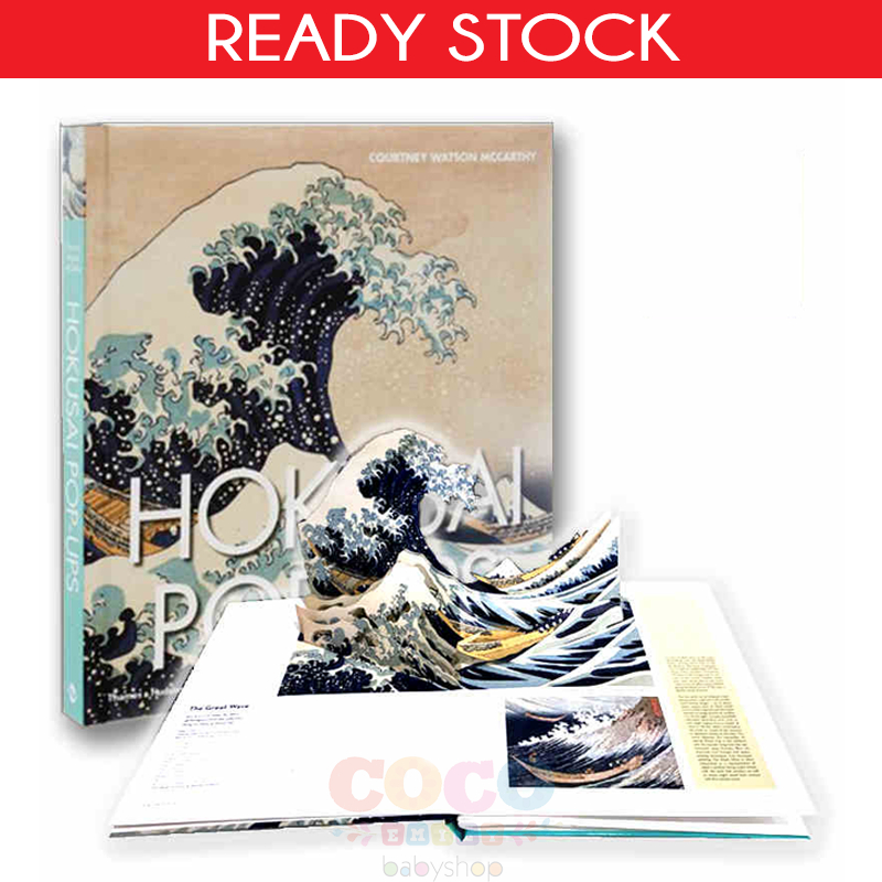3d Pop UP Book English original Art Book Spot Katsushika Hokusai Three ...
