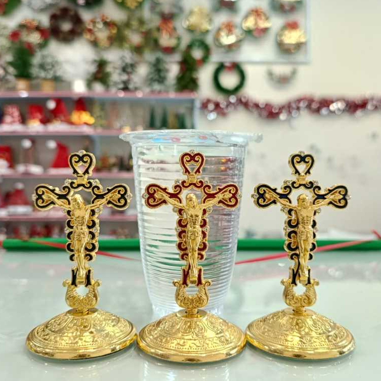 Mini cross Car dashboard cross Mini sitting cross Benedict cross ...