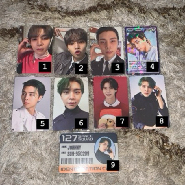 Johnny nct 127 official Photocard | Shopee Malaysia
