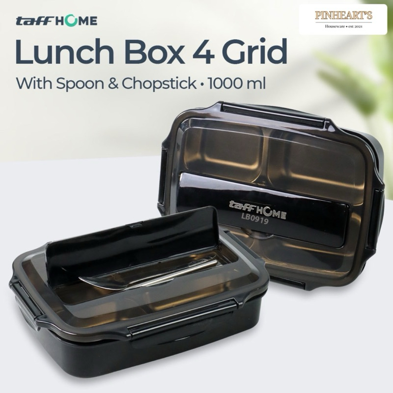 Lunch BOX STAINLESS STEEL SUS304 SEASON 4 & 3 1 LITER / LUNCH BOX LUNCH ...