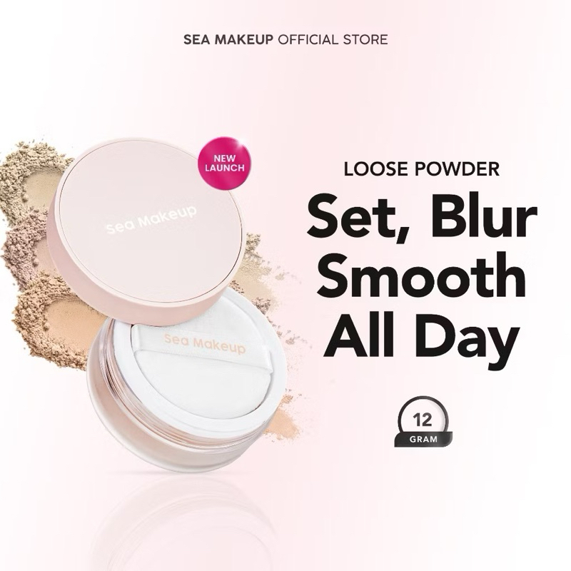 Sea Makeup Acne Blur and Set Loose Powder Loose Powder for Acne-prone ...