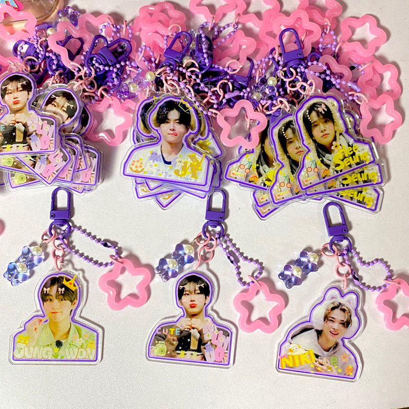 Cute Starry Keychain Enhypen|Acrylic Enhypen Keychain|Enhypen Keychain ...