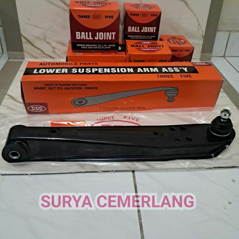 LOWER ARM ASSY BALL JOINT APV FUTURA T 120 SS WINGS BOTTOM BRAND 555 ...