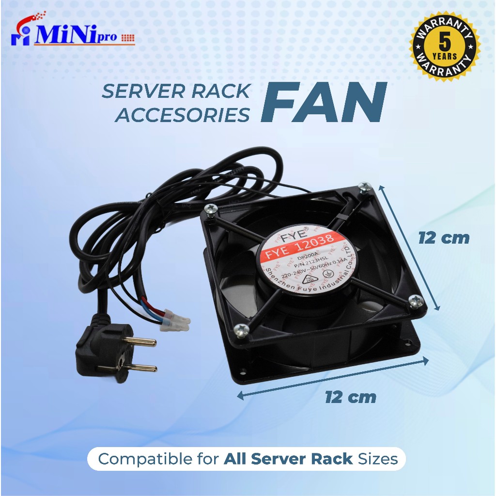 Fan ACCESORIES RACK SERVER MINIPRO | Shopee Malaysia