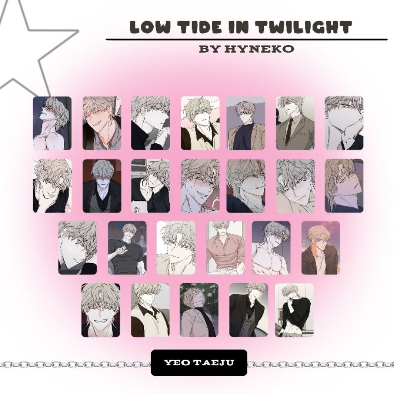 Manhwa low tide in twilight photocard (25 pcs) | Shopee Malaysia