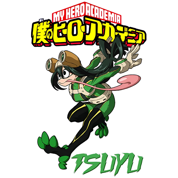Rub Screen Printing - ANIME TSUYU - Ready to Iron - Complete Design ...