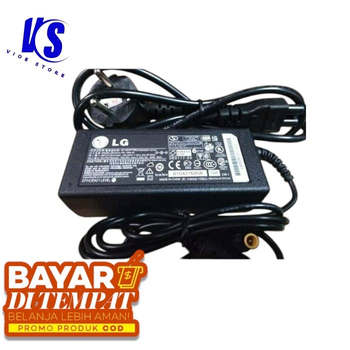 Original LG 19V 1.7A Monitor Charger Adapter TV, LED, LCD | Shopee Malaysia