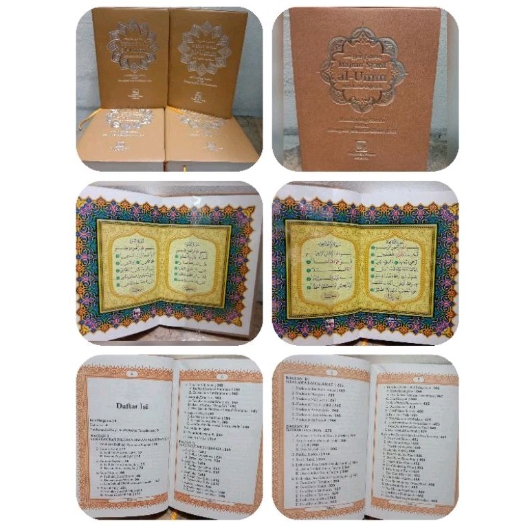 Majmu' Syarif Al-UMM Arabic-Latin-Translation Big and Small Brown Lis ...