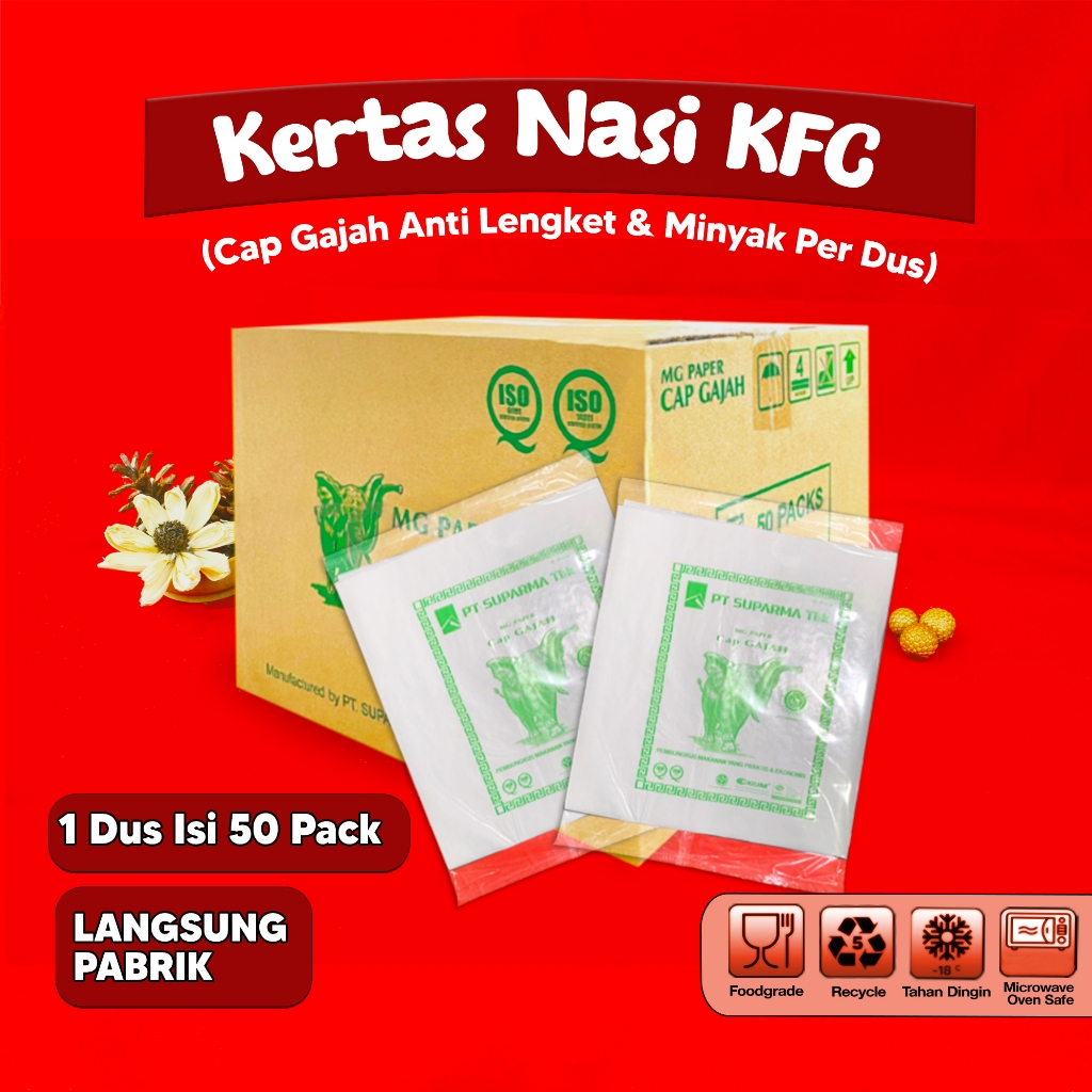 Kfc RICE PAPER | Rice WRAPPING PAPER | Burger PAPER |Kebab PAPER PER ...