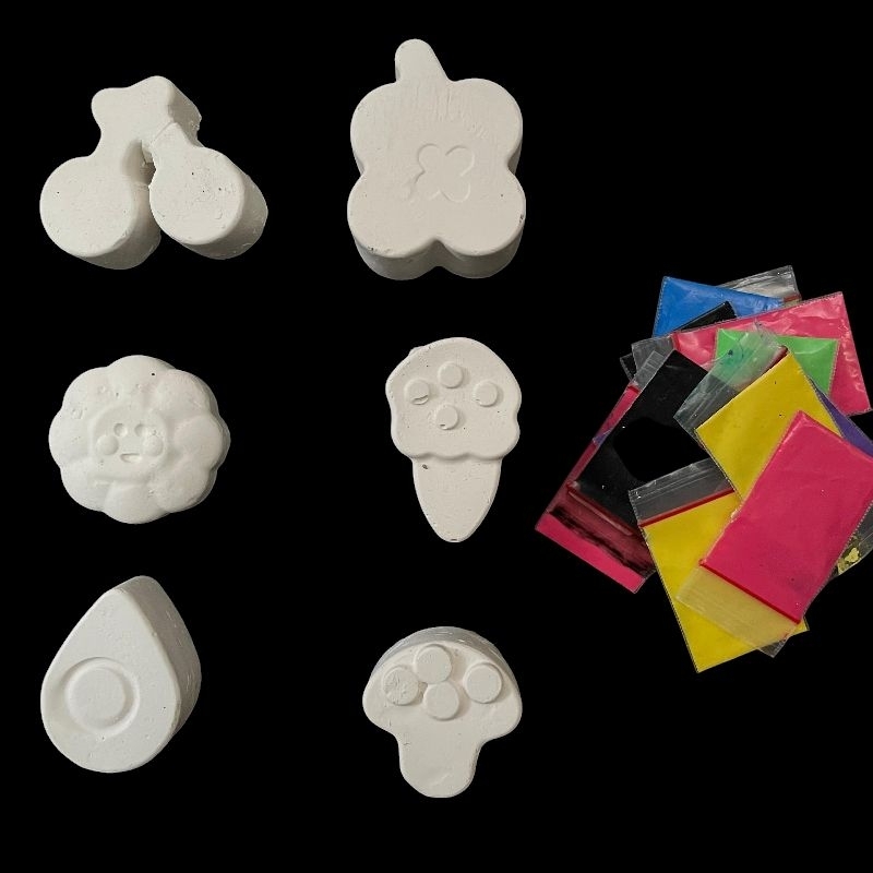 Gypsum Statue Coloring Educational Toys Contains 6 Pcs / DIY Gypsum ...
