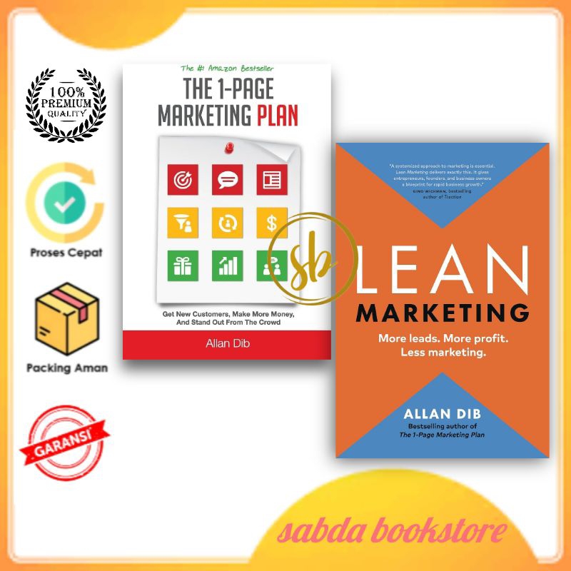 Allan Dib: The 1-Page Marketing Plan and Lean Marketing (English ...