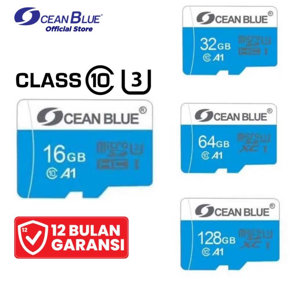 Oceanblue Memory Card HP Micro SD Card MMC Class 10 U3 16 32 64 128 GB ...