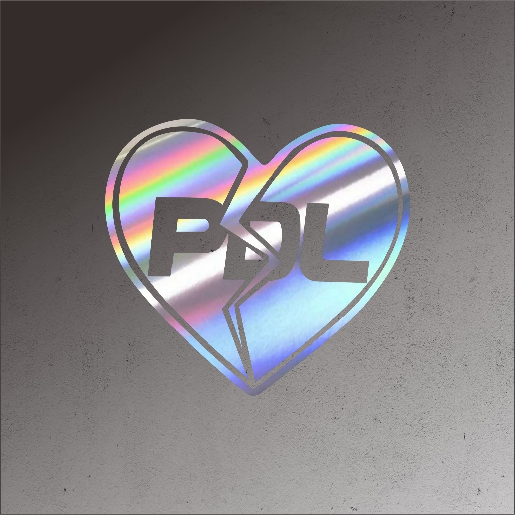 Pdl Heartbreak Cutting Sticker, Hole Line Model, PDL Heartbreak ...