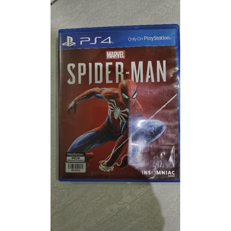 CASSETTE (DISC) PLAYSTATION 4 (PS4) ORIGINAL SPIDERMAN - SECOND (2ND ...