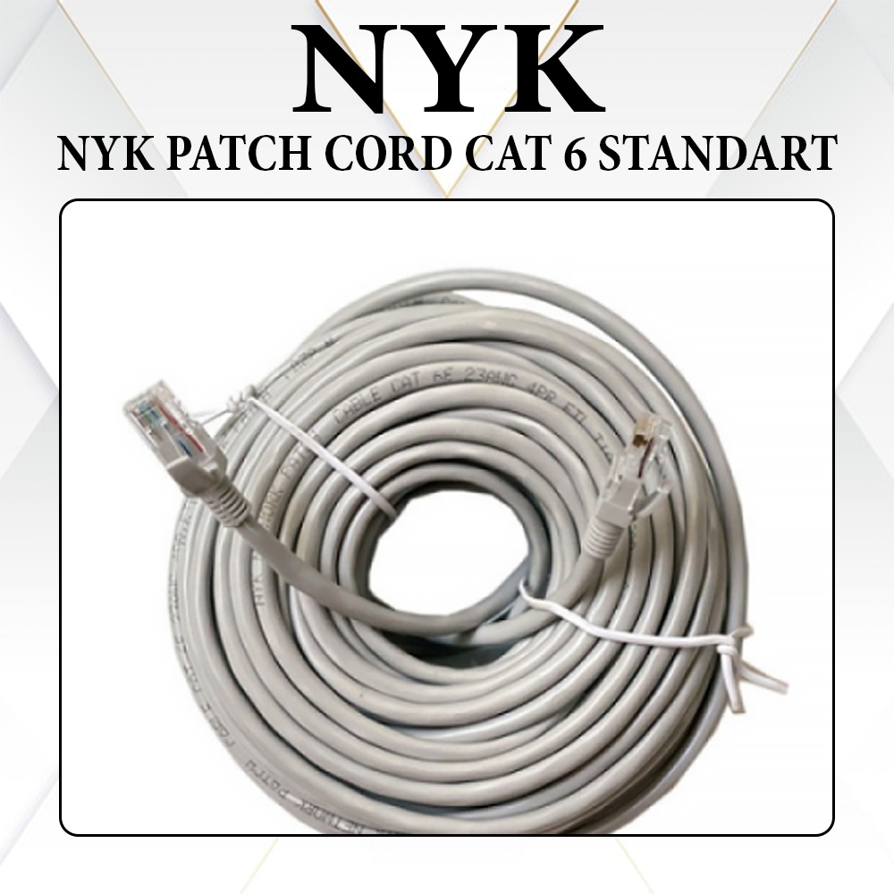 RJ45 CAT6 Ethernet Lan Cable 3M/5M/30M/40M UTP Male to Male Cable ...