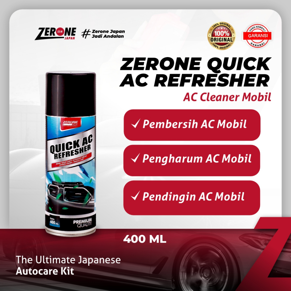 Car AC Refresher Cleaner Zerone Japan Fresh Lemon Aroma AC Grille ...