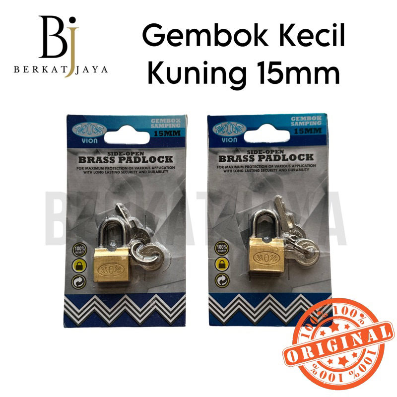 Vion Side Padlock 15mm | Shopee Malaysia