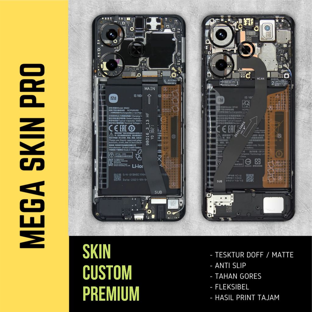 MESIN Redmi 13 4G Skin - 2 pieces - teardown machine | Shopee Malaysia
