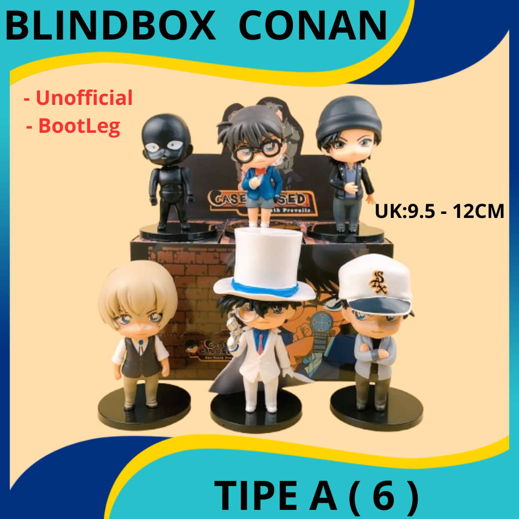 Blind BOX ANIMEE DETECTIVE CONAN CHARACTER ACTION FIGURE ANIME ...