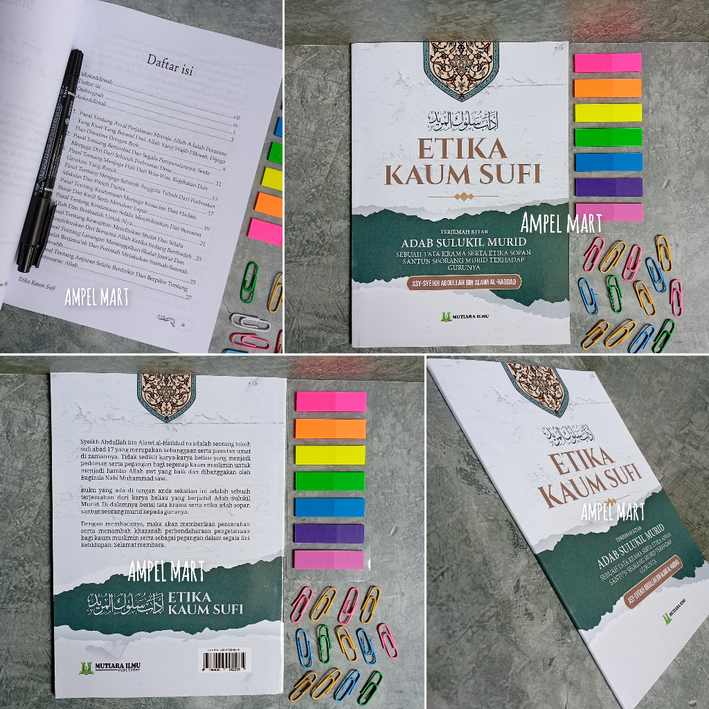 Ethics of the Sufis Translated by the Book of Adab Sulukil Disciple by ...