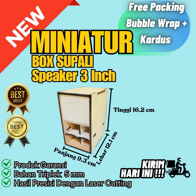 3 Inch Speaker Supali Sound Box | Shopee Malaysia