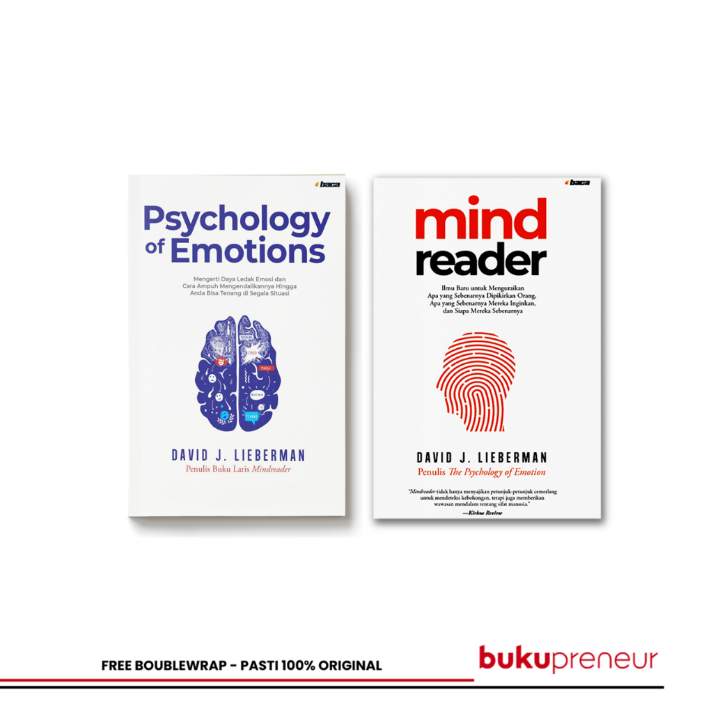 Bukupreneur - David J Book Package. Lieberman - The Psychology Of ...