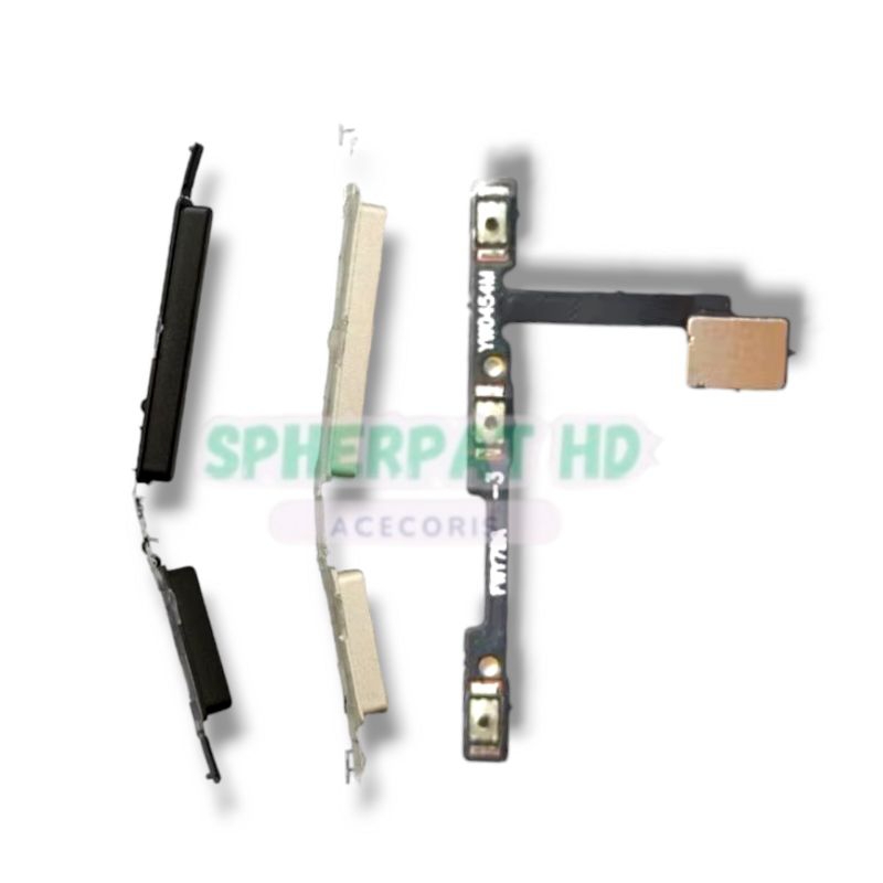 TOMBOL OUTER BUTTON + FLEXIBLE ON OF VOLUME VIVO V7 PLUS 1 SET | Shopee ...