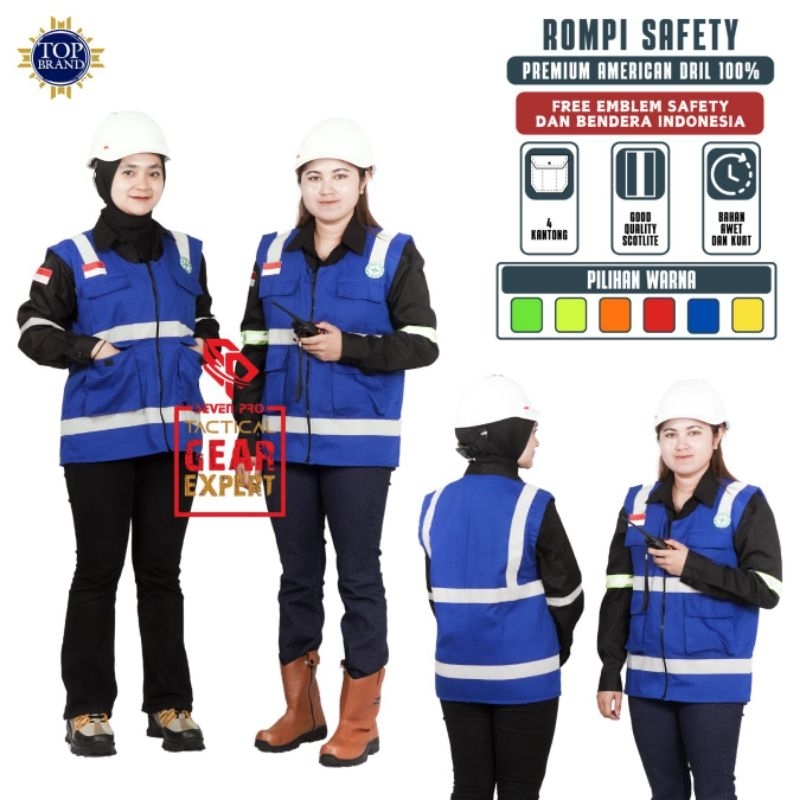 First SAFETY VEST|Project VEST 6 colors | Shopee Malaysia