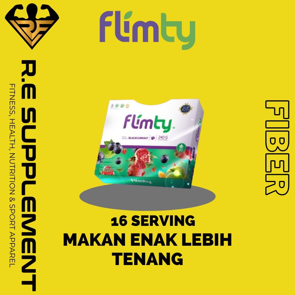 Flimty Fiber - 1 Box (contains 16 sachets) | Shopee Malaysia