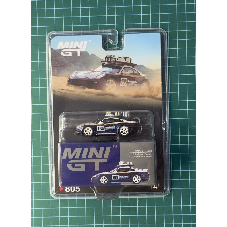 Mini GT PORSCHE 911 DAKAR REGULAR BOX AND BLISTER VERSION 780 GREEN ...