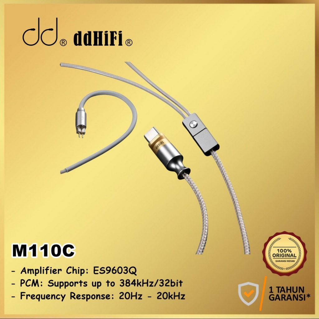 Dd ddHiFi M110C USB Type-C to 2Pin 0.78mm Interface Decoding Headphone ...
