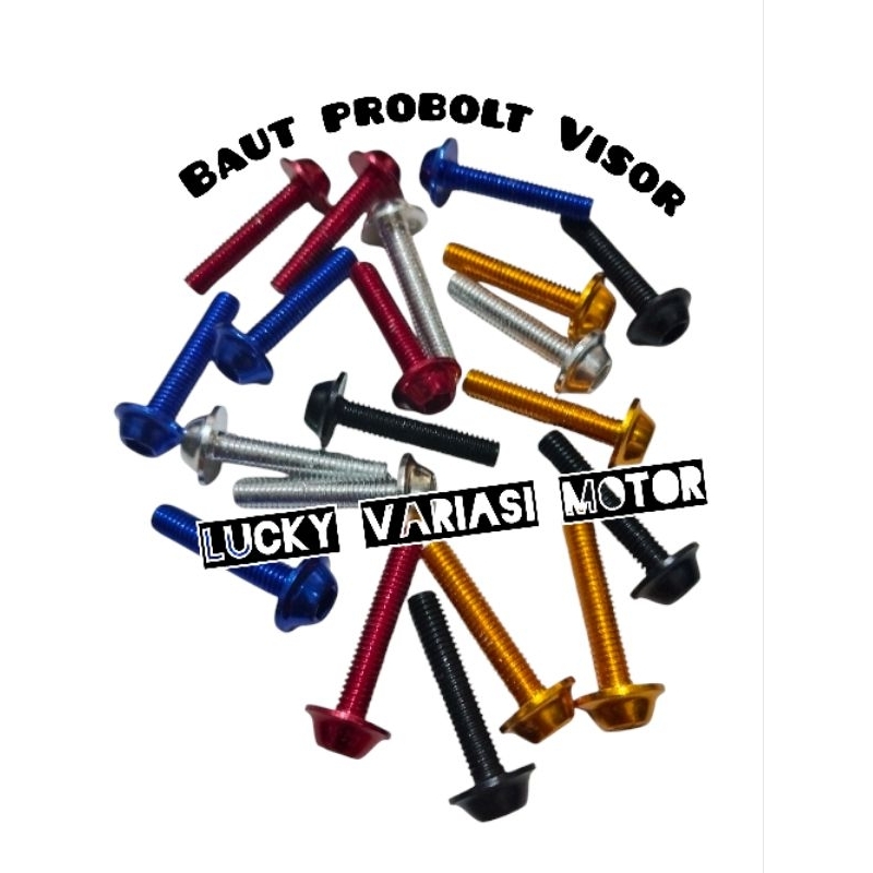 Probolt Windshield Bolts/ Visor Bolts Per 4 Bolts Nmax/Aerox/Lexi/Adv ...