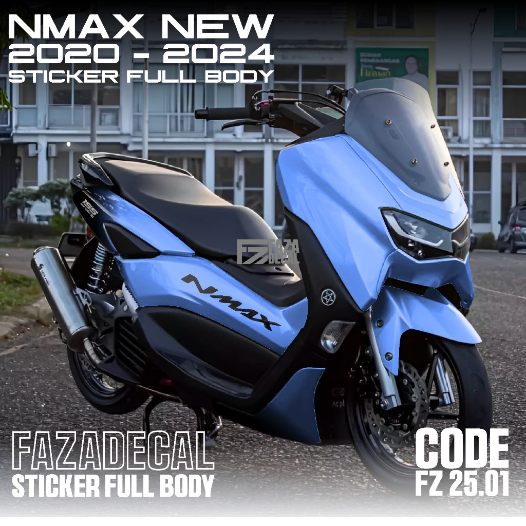 Decal Sticker Nmax New 2020 2021 2022 2023 Full Body Gradation FZ 25 01 ...