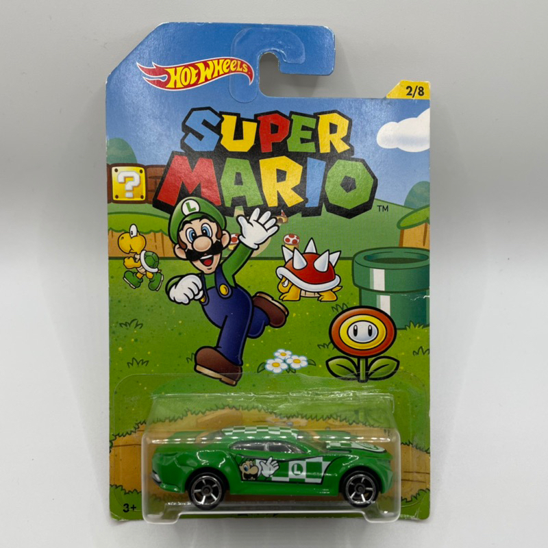 Hot Wheels Ryura LX Super Mario Luigi Race Car Hotwheels Racing Car ...