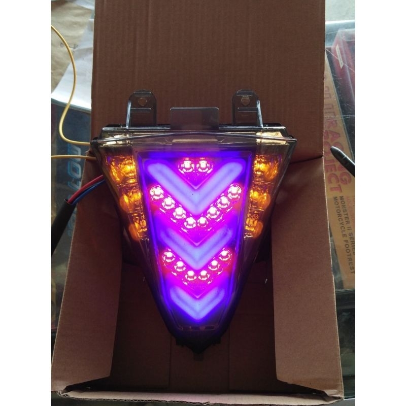 R15 V2 led stop light 3in1 led stop lamp with Yamaha R15 V2 Full led ...