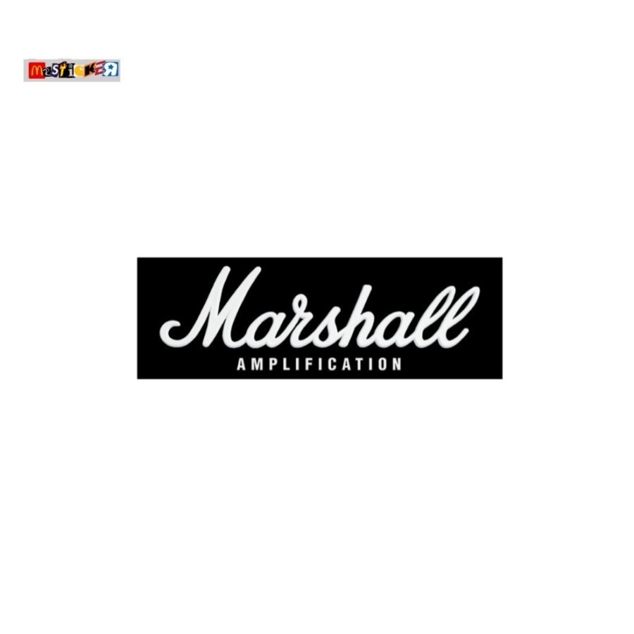 Marshall sticker Amplification logo sticker | Shopee Malaysia