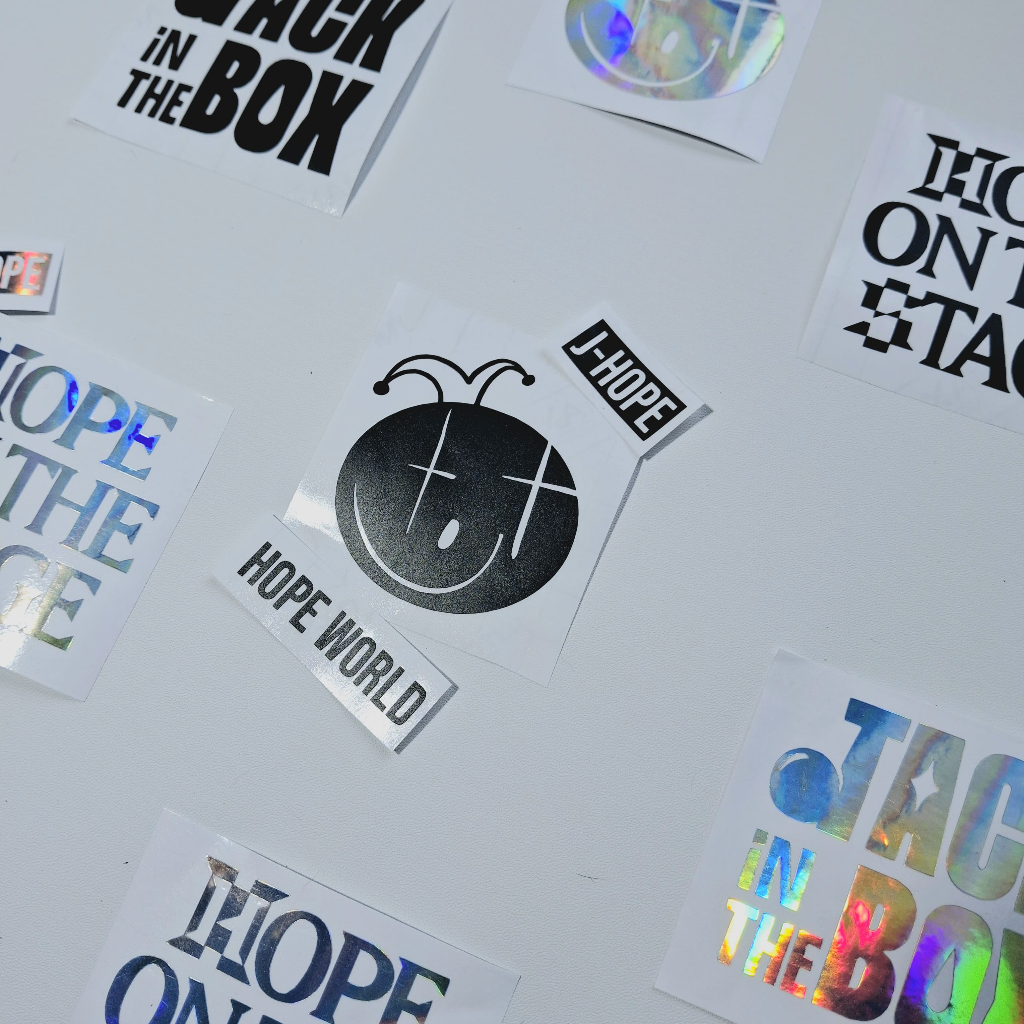 JHOPE HOPE ON THE STAGE STICKER J-HOPE JACK IN THE BOX STICKER DECO ...
