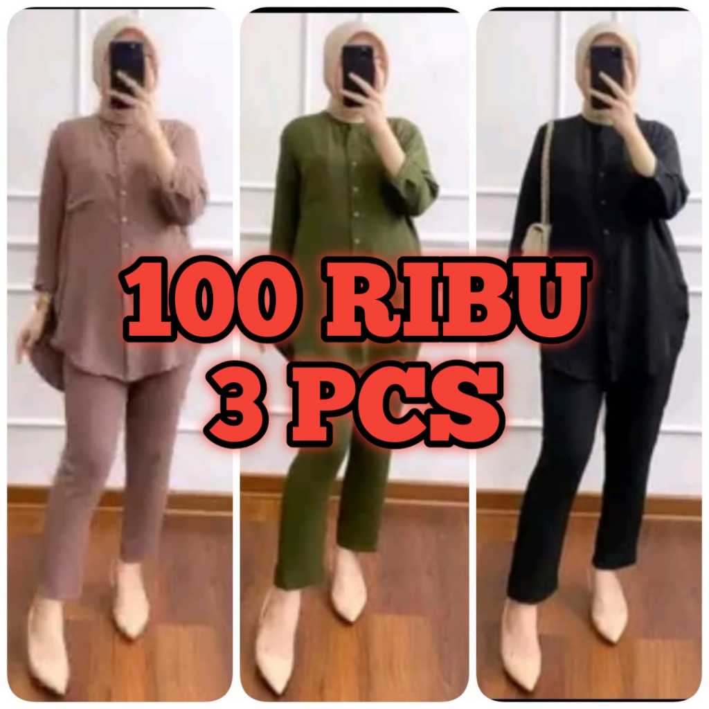 100 thousand get 3 pcs one set premium Import Amanda set / Amanda suit ...